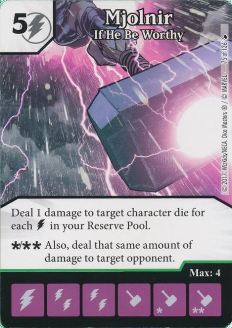 Mjolnir - If He Be Worthy (TMT) | CardGuide Wiki | Fandom