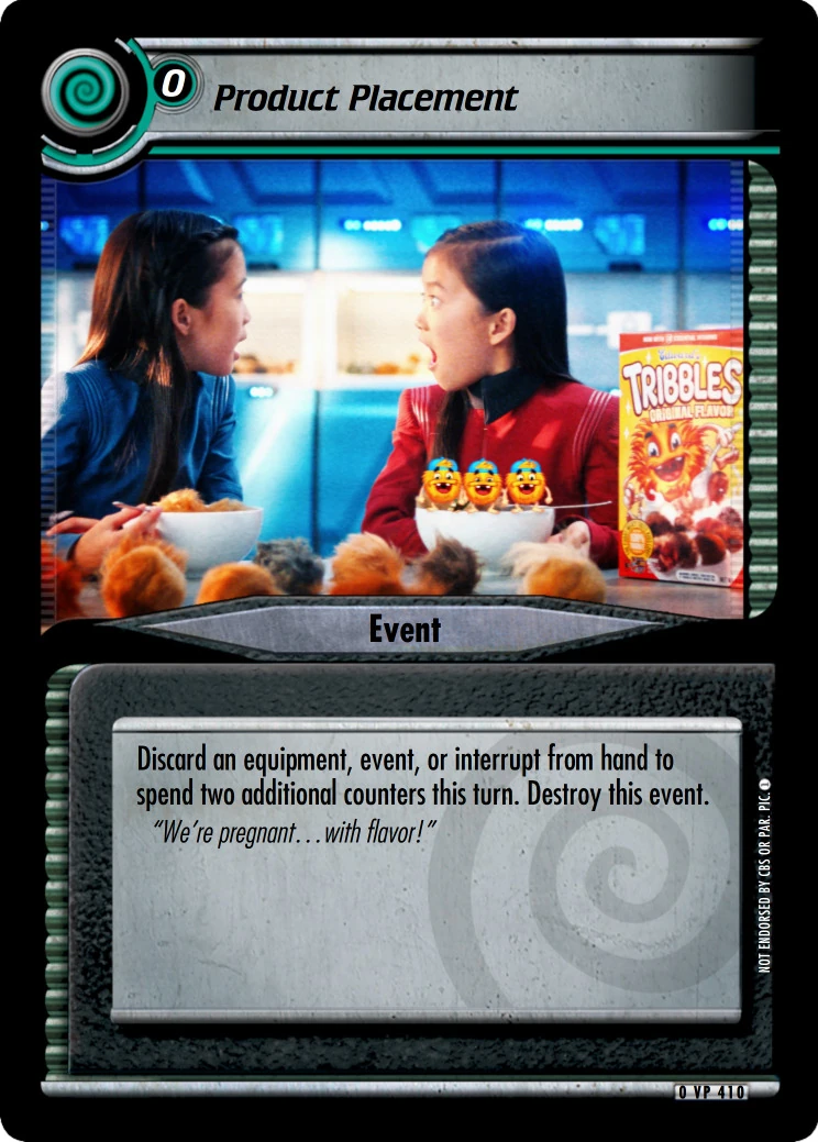 Product Placement (VP) | CardGuide Wiki | Fandom