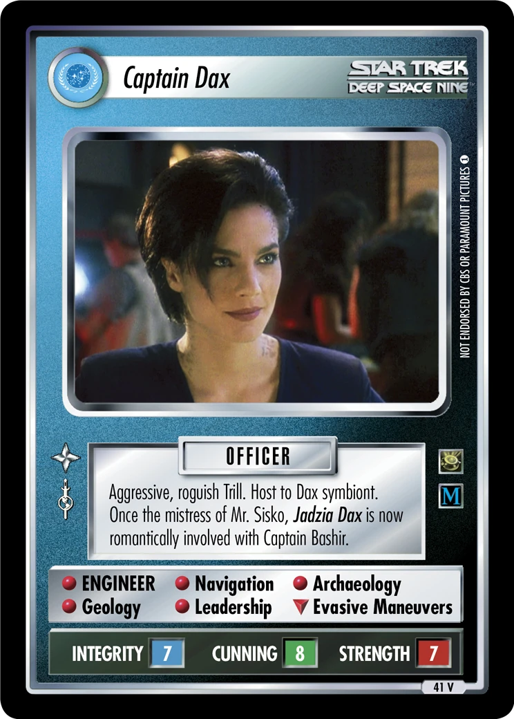 Captain Dax (CRS) | CardGuide Wiki | Fandom