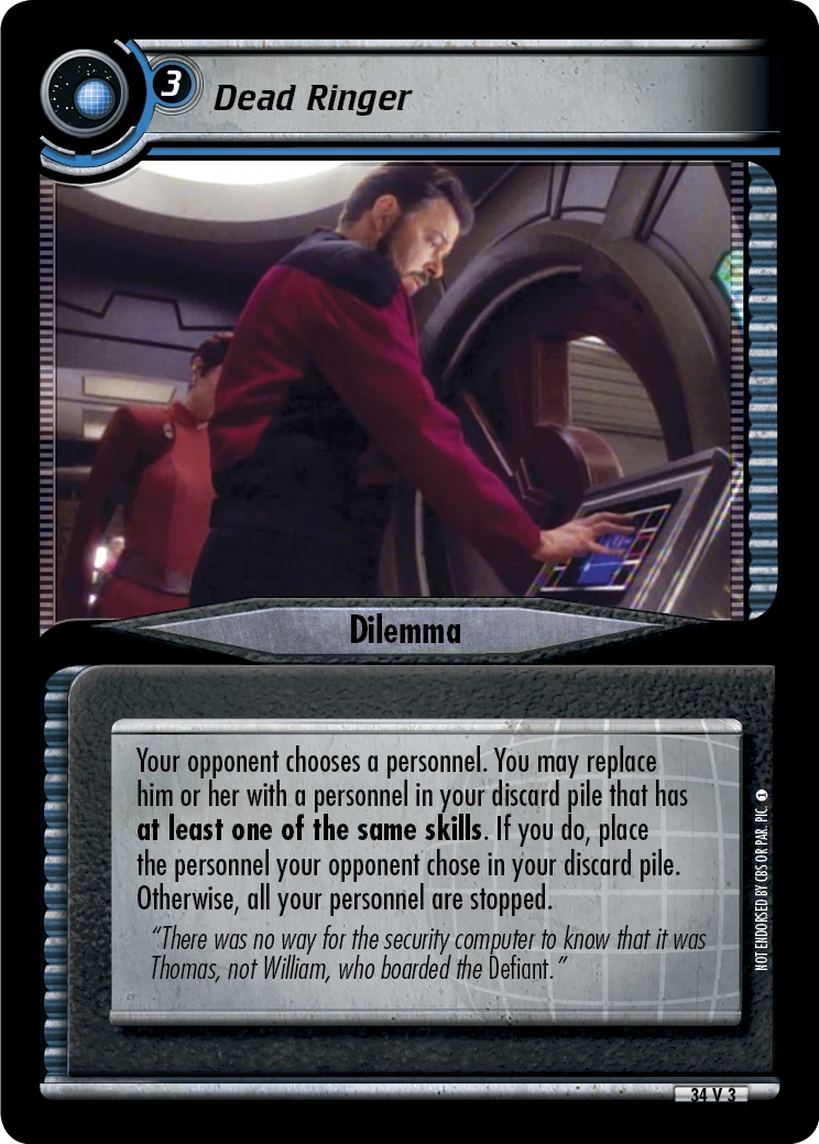 Dead Ringer (LD) | CardGuide Wiki | Fandom