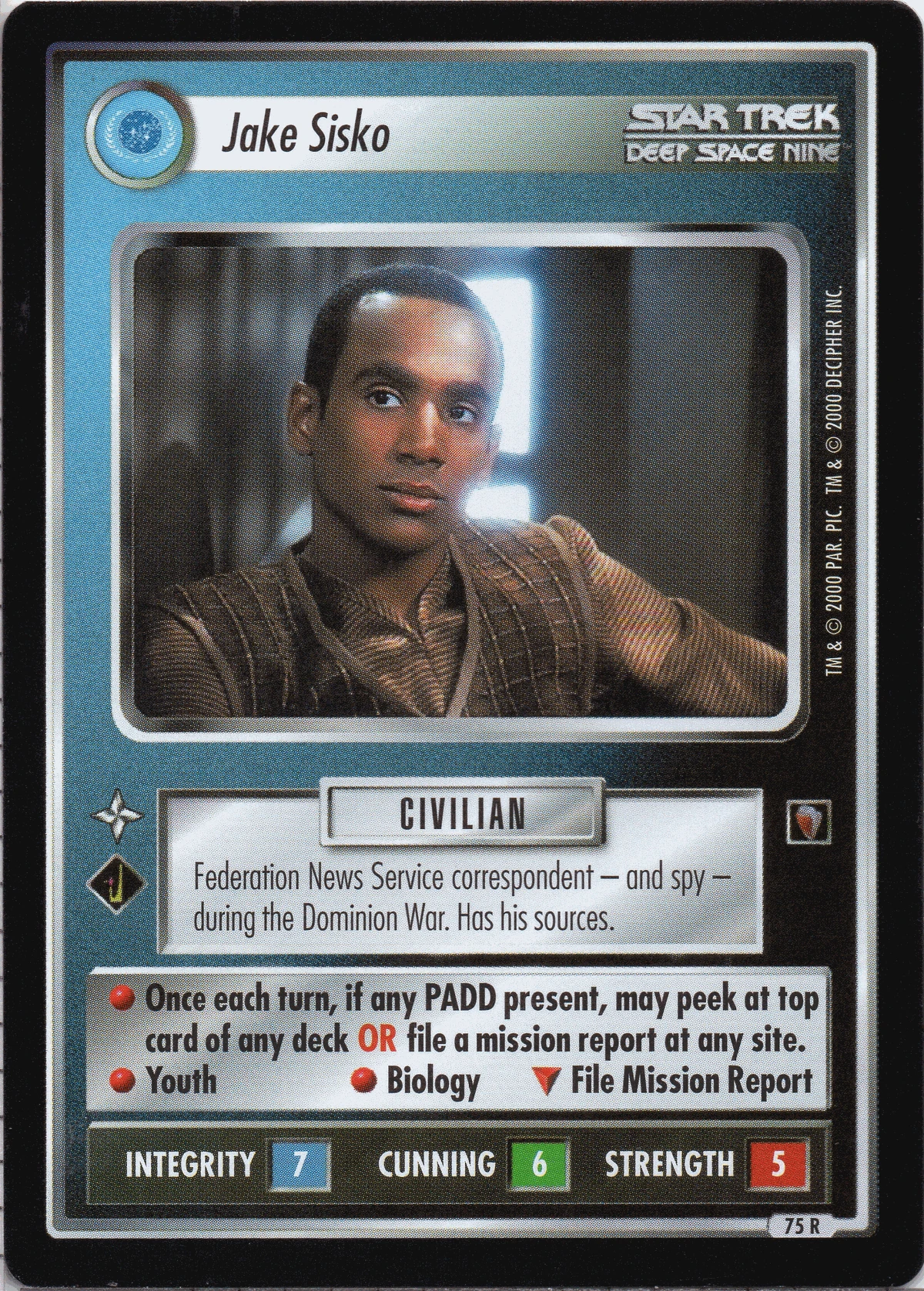 Jake Sisko | CardGuide Wiki | Fandom