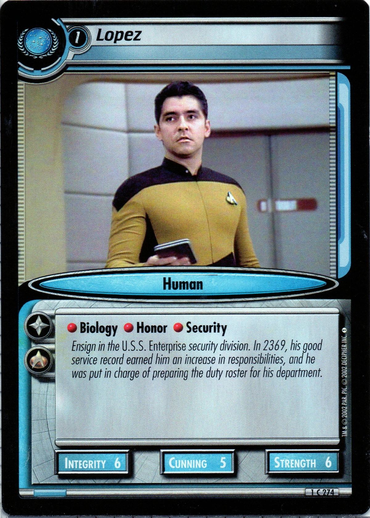 Lopez (2E) | CardGuide Wiki | Fandom