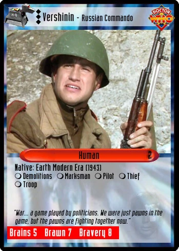 Vershinin - Russian Commando (T7D) | CardGuide Wiki | Fandom