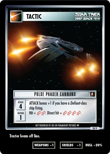 Pulse Phaser Cannons (BaH) | CardGuide Wiki | Fandom