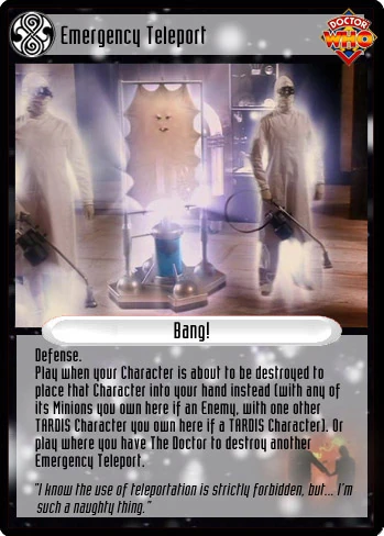Emergency Teleport (T9D) | CardGuide Wiki | Fandom
