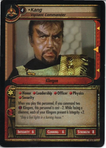 Kang - Vigilant Commander (Archive) | CardGuide Wiki | Fandom