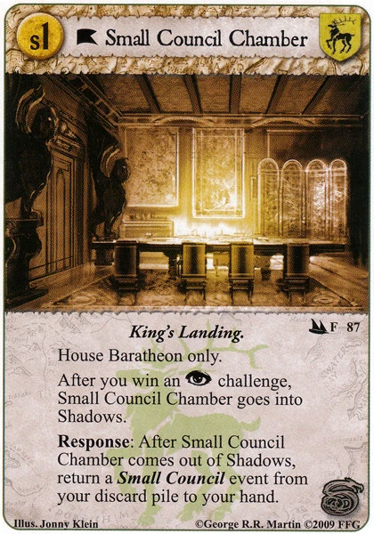 Small Council Chamber (S&S) | CardGuide Wiki | Fandom