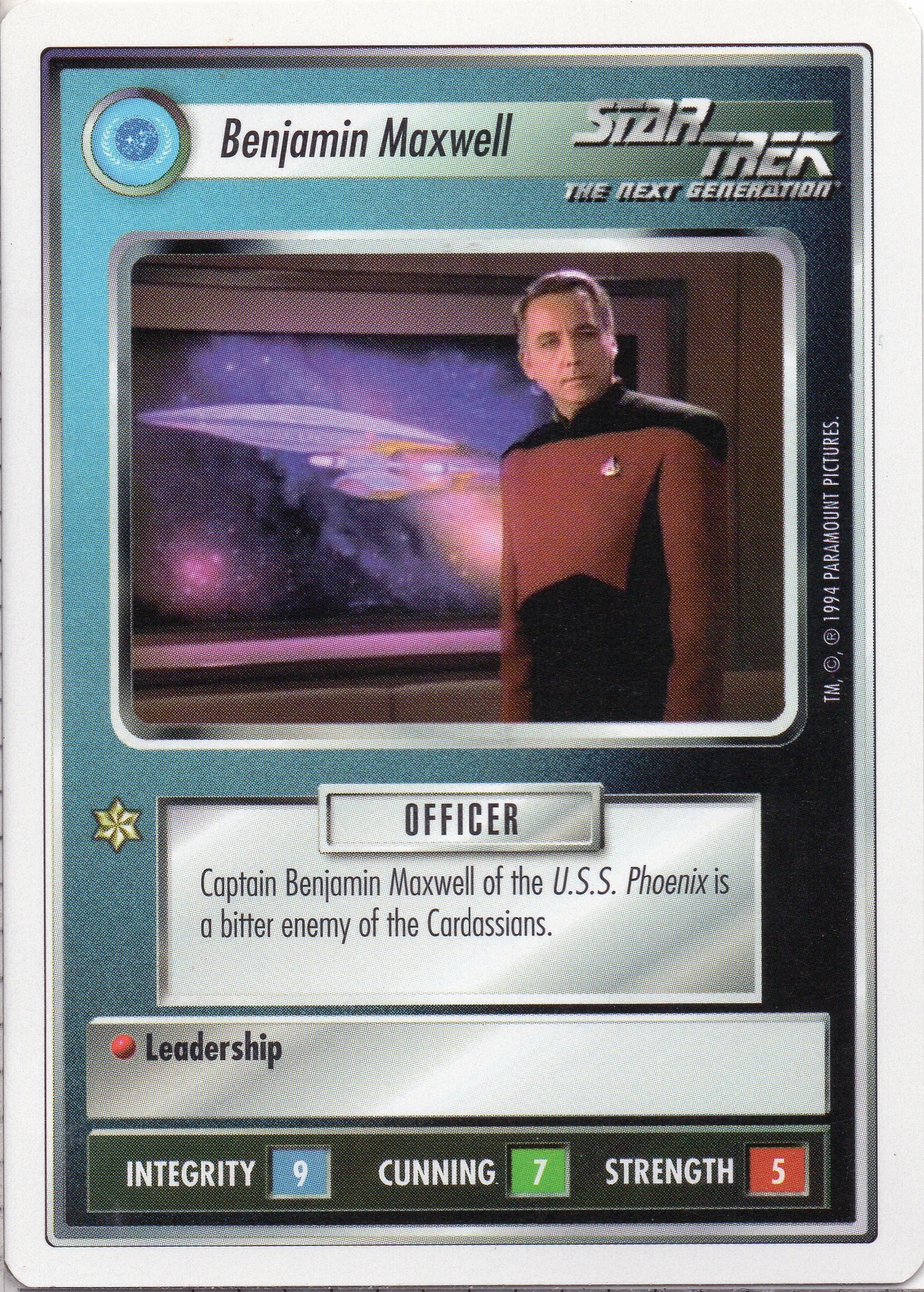 Benjamin Maxwell (PU94) | CardGuide Wiki | Fandom