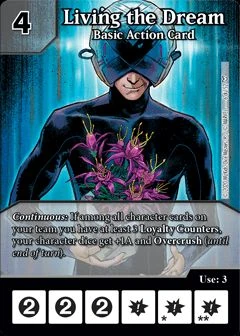 Living the Dream - Basic Action Card (TDPSDP) | CardGuide Wiki | Fandom