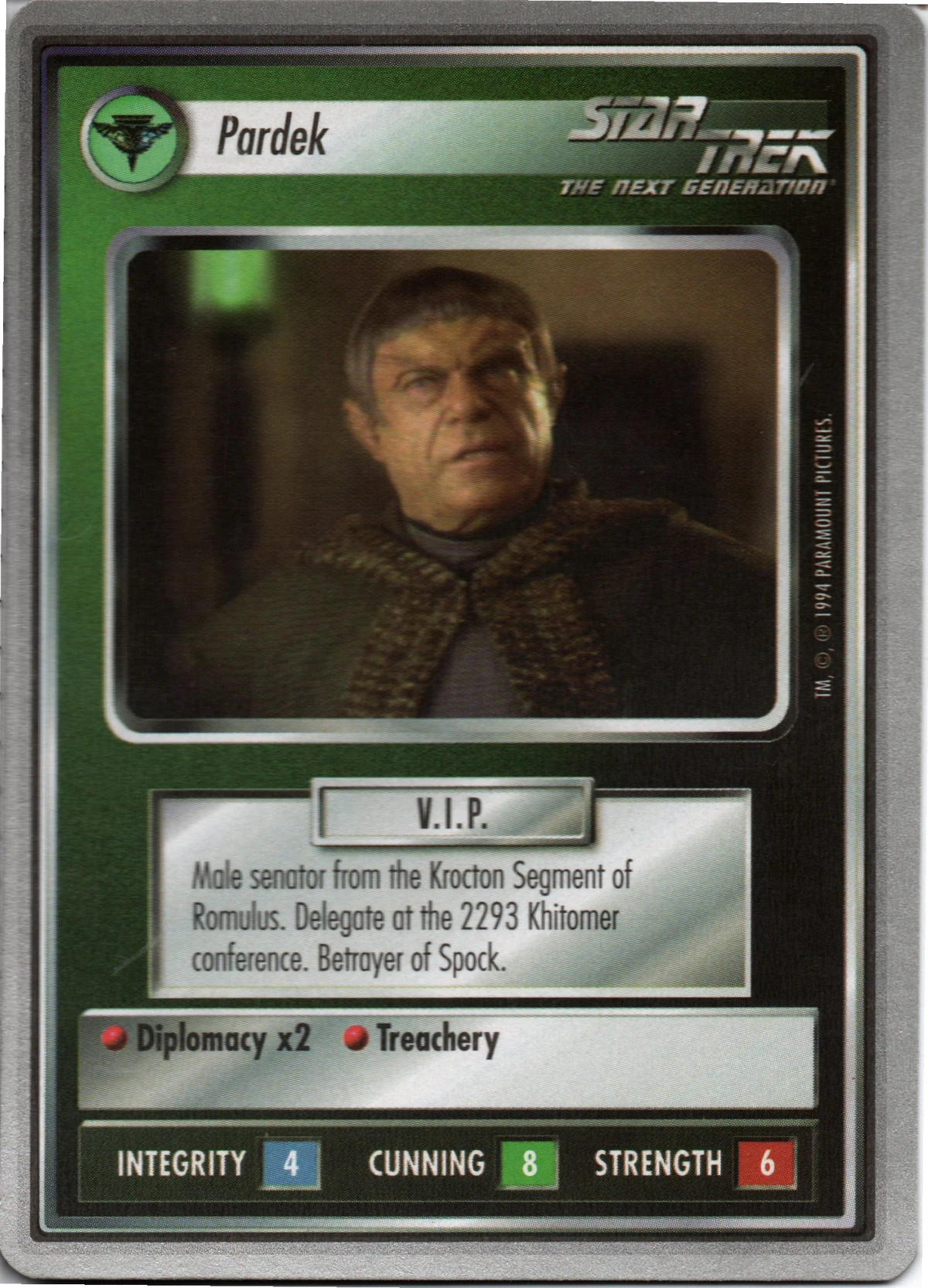 Pardek (CT) | CardGuide Wiki | Fandom