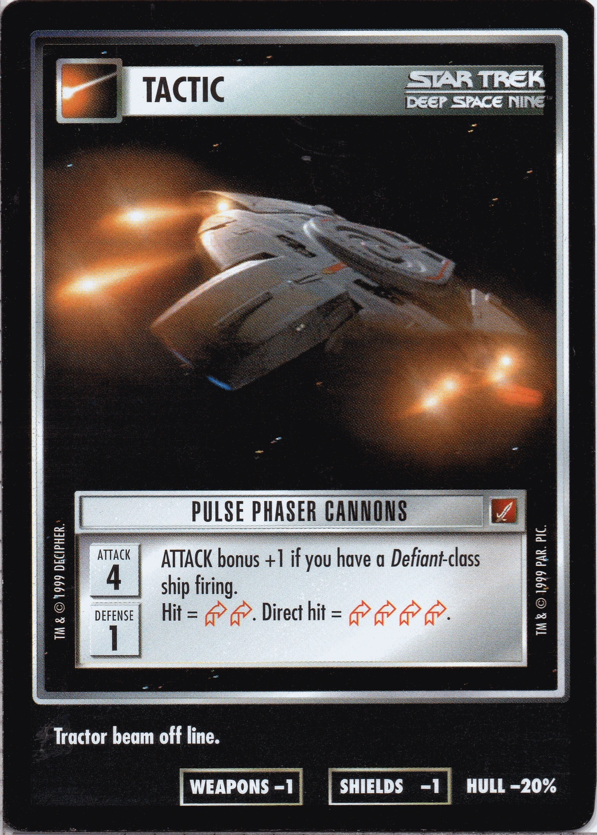 Pulse Phaser Cannons (BoG) | CardGuide Wiki | Fandom