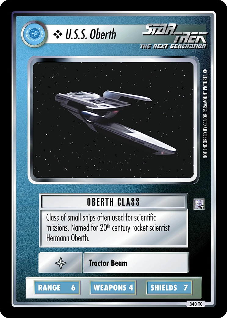 U.S.S. Oberth (PT) | CardGuide Wiki | Fandom