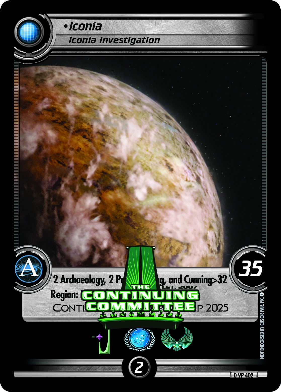 Iconia - Iconia Investigation (VP TCC) | CardGuide Wiki | Fandom