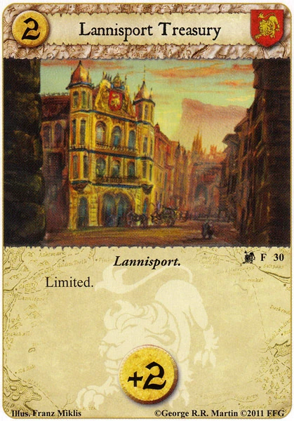 Lannisport Treasury (LotR) | CardGuide Wiki | Fandom