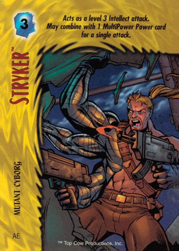 Stryker - Mutant Cyborg (IMOP) | CardGuide Wiki | Fandom