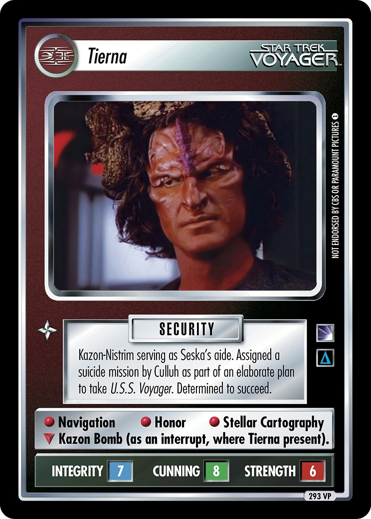 Tierna (VP) | CardGuide Wiki | Fandom