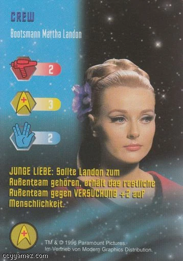 Bootsmann Martha Landon (ST) (DE) | CardGuide Wiki | Fandom