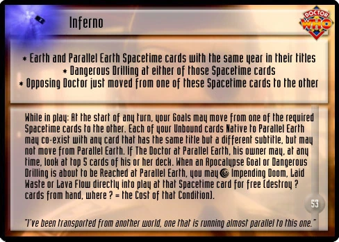 Inferno (TL) | CardGuide Wiki | Fandom