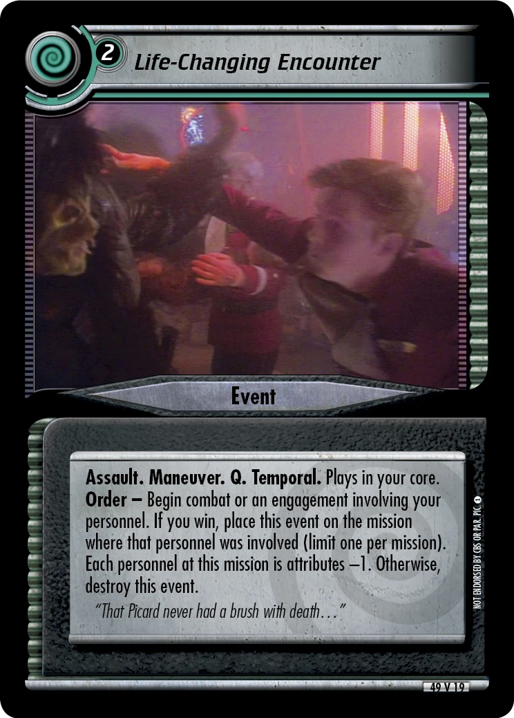 Life-Changing Encounter (SoA) | CardGuide Wiki | Fandom