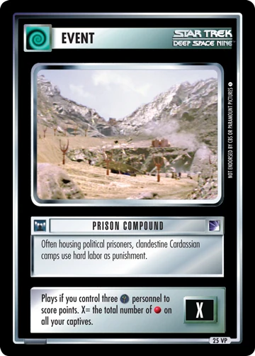 Prison Compound (1E VP) | CardGuide Wiki | Fandom