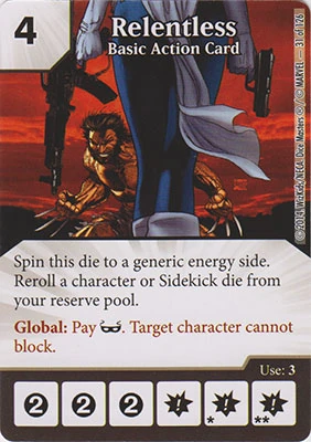 Relentless - Basic Action Card (UXM) | CardGuide Wiki | Fandom