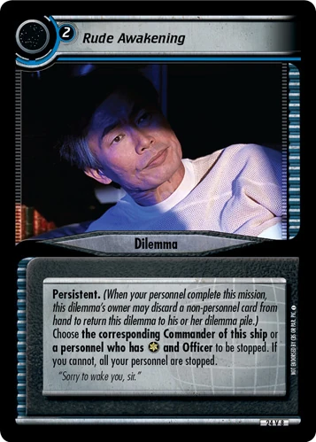 Rude Awakening (TItW) | CardGuide Wiki | Fandom