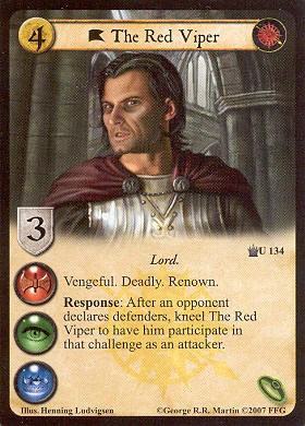 The Red Viper (FKE) | CardGuide Wiki | Fandom