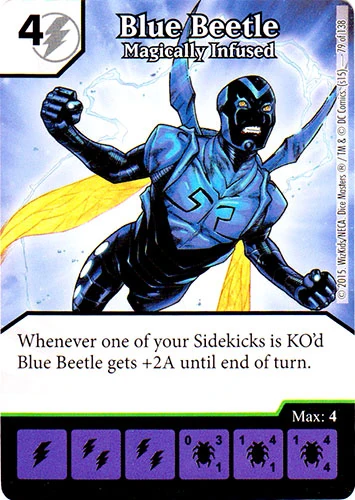 Blue Beetle - Magically Infused (JLDM) | CardGuide Wiki | Fandom