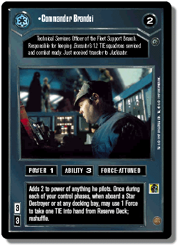 Commander Brandei (DGB) | CardGuide Wiki | Fandom