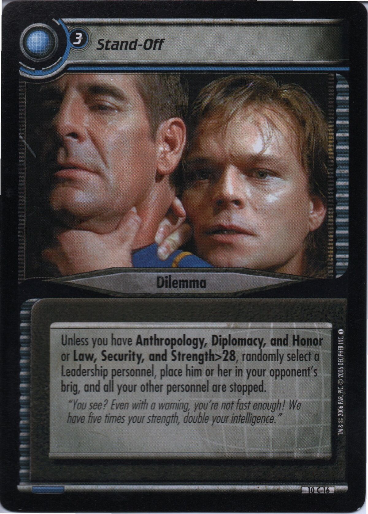 Stand Off Cl Cardguide Wiki Fandom