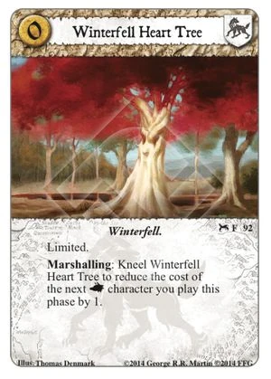 Winterfell Heart Tree (HoT) | CardGuide Wiki | Fandom
