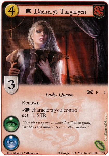 Daenerys Targaryen (GotC) | CardGuide Wiki | Fandom