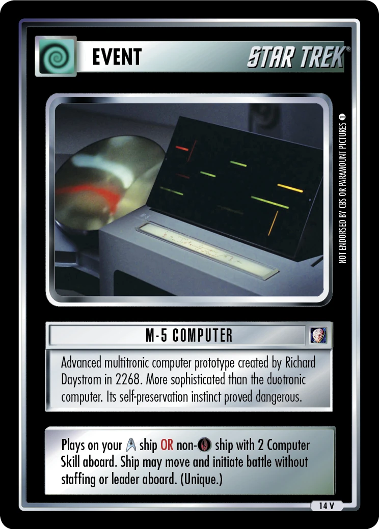 M-5 Computer (TC) | CardGuide Wiki | Fandom