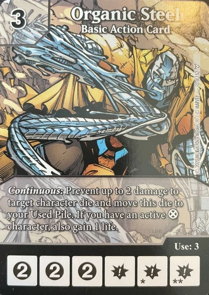 Organic Steel - Basic Action Card (TDPSDP) | CardGuide Wiki | Fandom