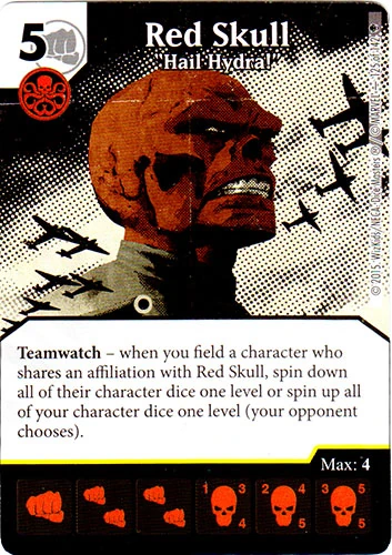 Red Skull - "Hail Hydra!" (AOU) | CardGuide Wiki | Fandom