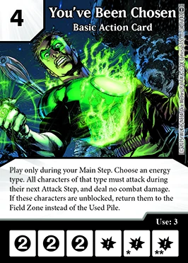 You've Been Chosen - Basic Action Card (WoL) | CardGuide Wiki | Fandom