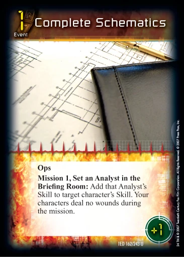 Complete Schematics (1E) | CardGuide Wiki | Fandom