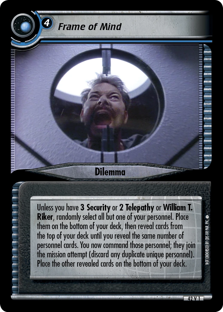 Frame of Mind (DS) | CardGuide Wiki | Fandom