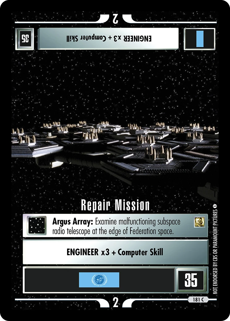 Repair Mission (PR) | CardGuide Wiki | Fandom