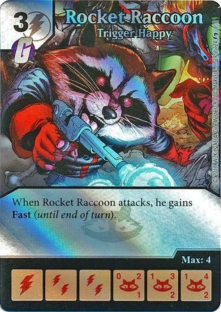 Rocket Raccoon - Trigger Happy (GotG) (foil) | CardGuide Wiki | Fandom
