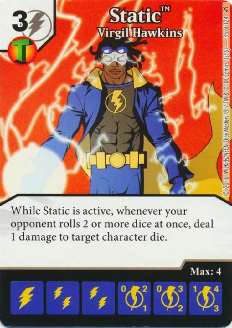 Static - Virgil Hawkins (GA&TF) | CardGuide Wiki | Fandom