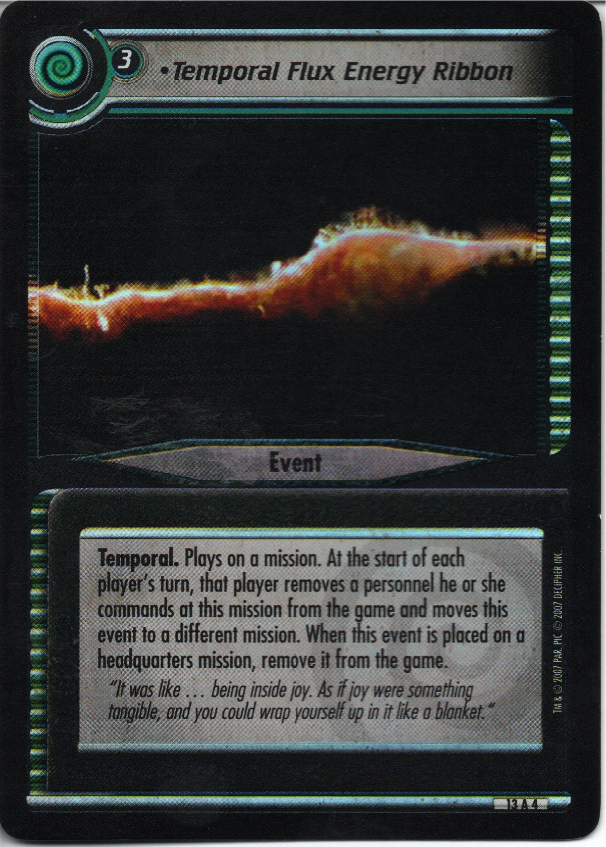 Temporal Flux Energy Ribbon (Archive) | CardGuide Wiki | Fandom