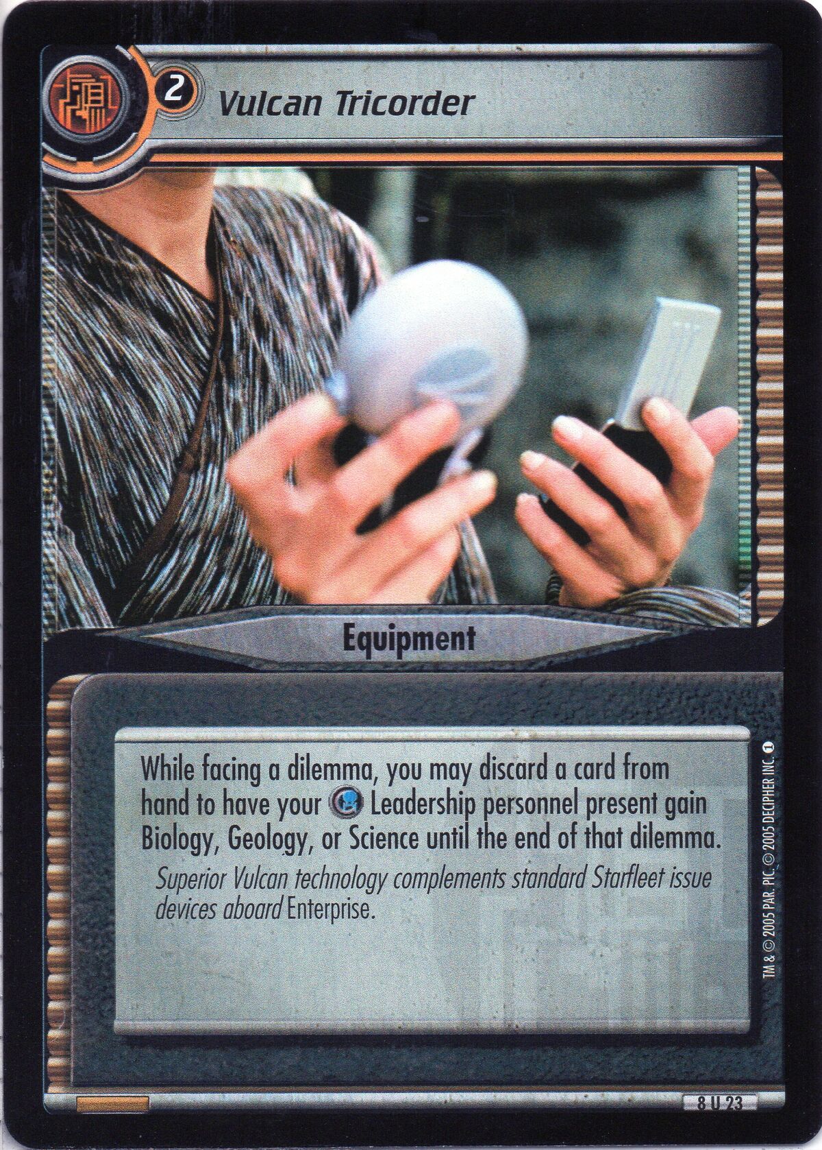 Vulcan Tricorder Tbg Cardguide Wiki Fandom