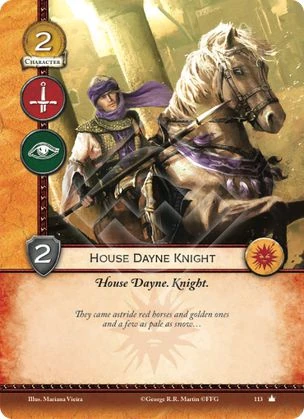 House Dayne Knight (CS2) | CardGuide Wiki | Fandom