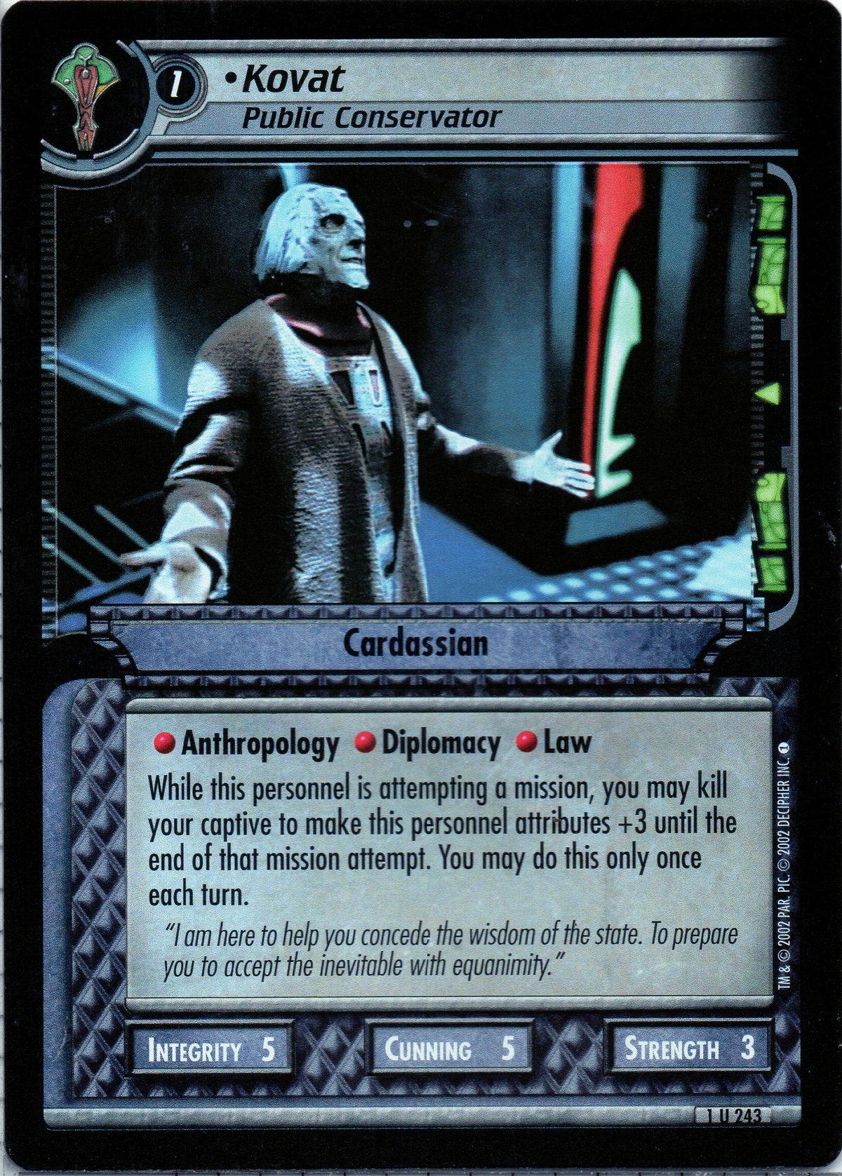 Kovat - Public Conservator (2E) | CardGuide Wiki | Fandom