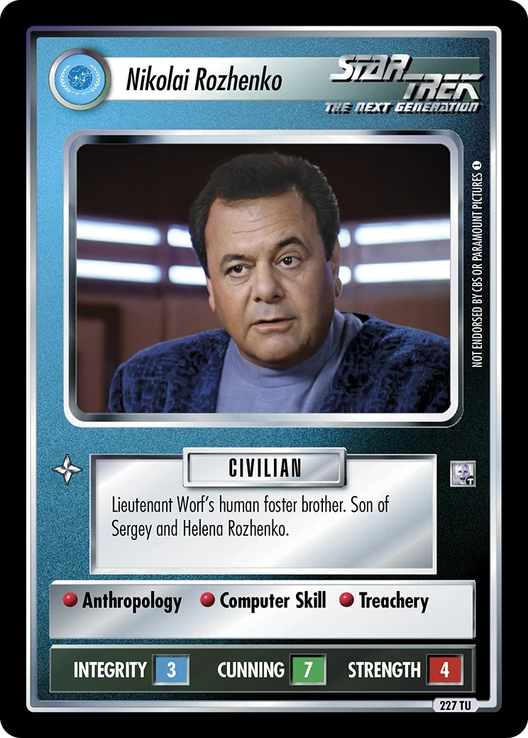 Nikolai Rozhenko (PT) | CardGuide Wiki | Fandom