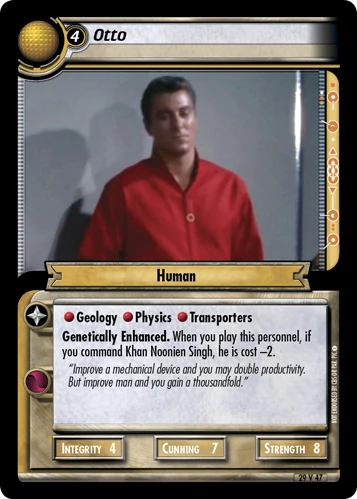 Otto (US) | CardGuide Wiki | Fandom