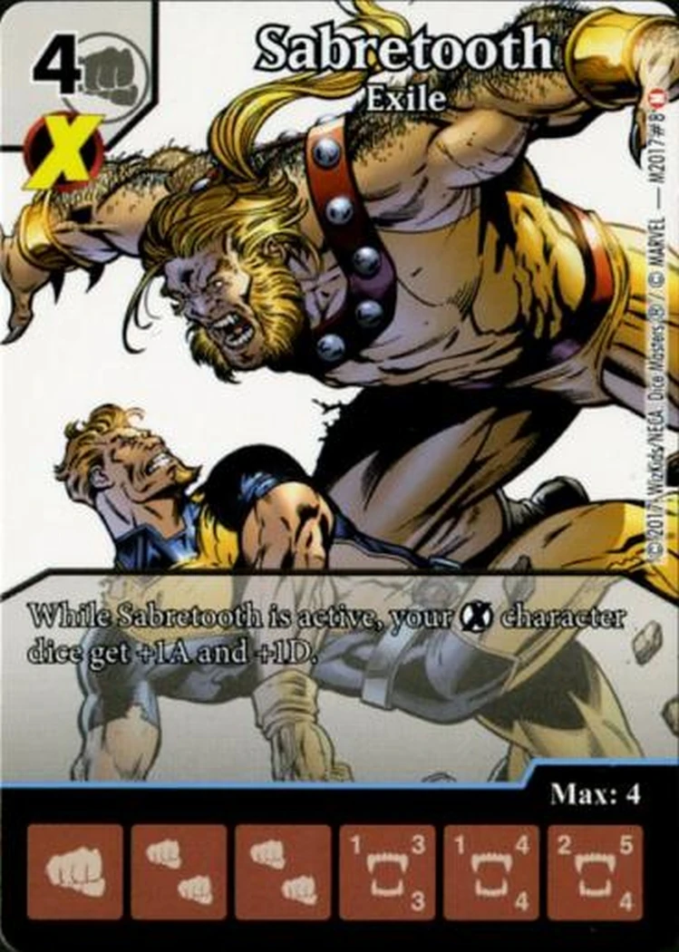 Sabretooth - Exile (P) | CardGuide Wiki | Fandom