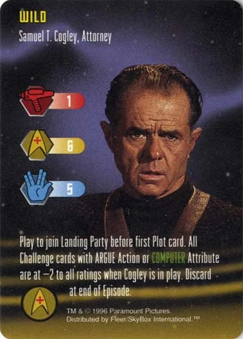 Samuel T. Cogley, Attorney (ST) | CardGuide Wiki | Fandom