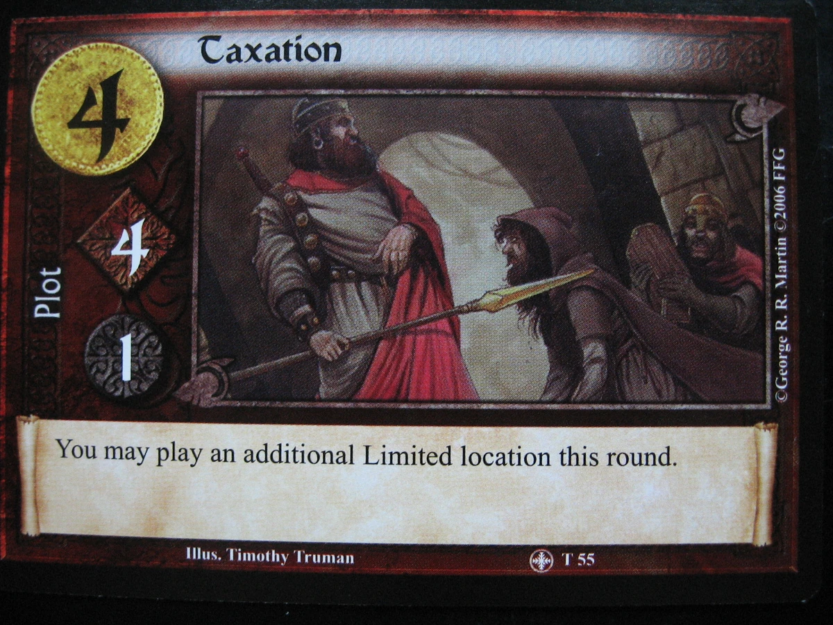 Taxation (WPS) | CardGuide Wiki | Fandom